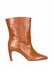 Ботильоны Crocodile-embossed heeled ankle boots