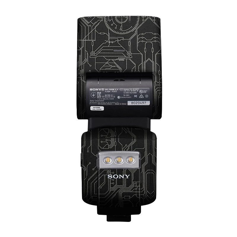 Светодиодная вспышка Sony HVL-F60RM с темно-золотым покрытием в виде схемы