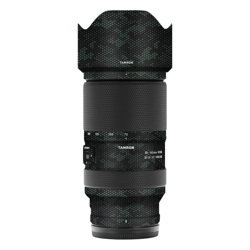 Защитная наклейка для объектива Tamron 70-180mm II с креплением Nikon - Кожа змеи зеленый