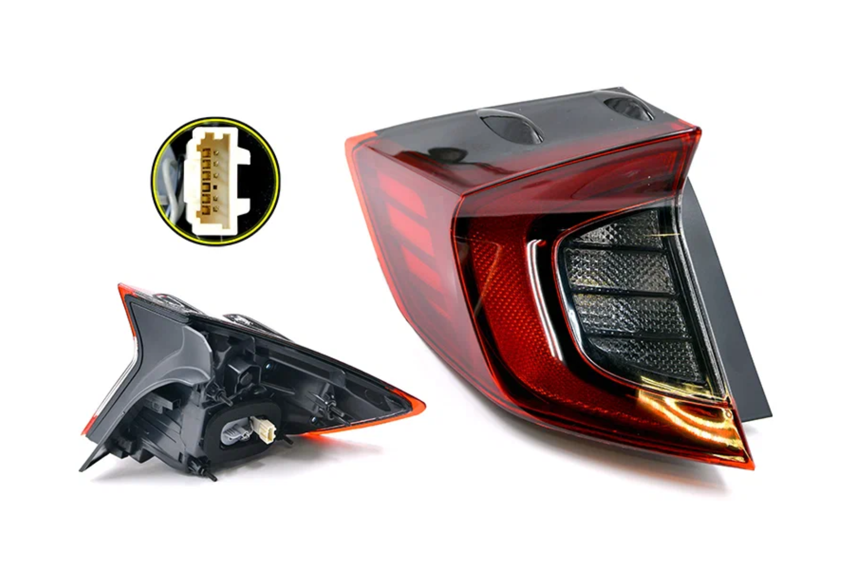 Фонарь задний левый LED Hyundai Sonata 8 DN8 2019 - н. в. № 92401-L1000, SHF-15044