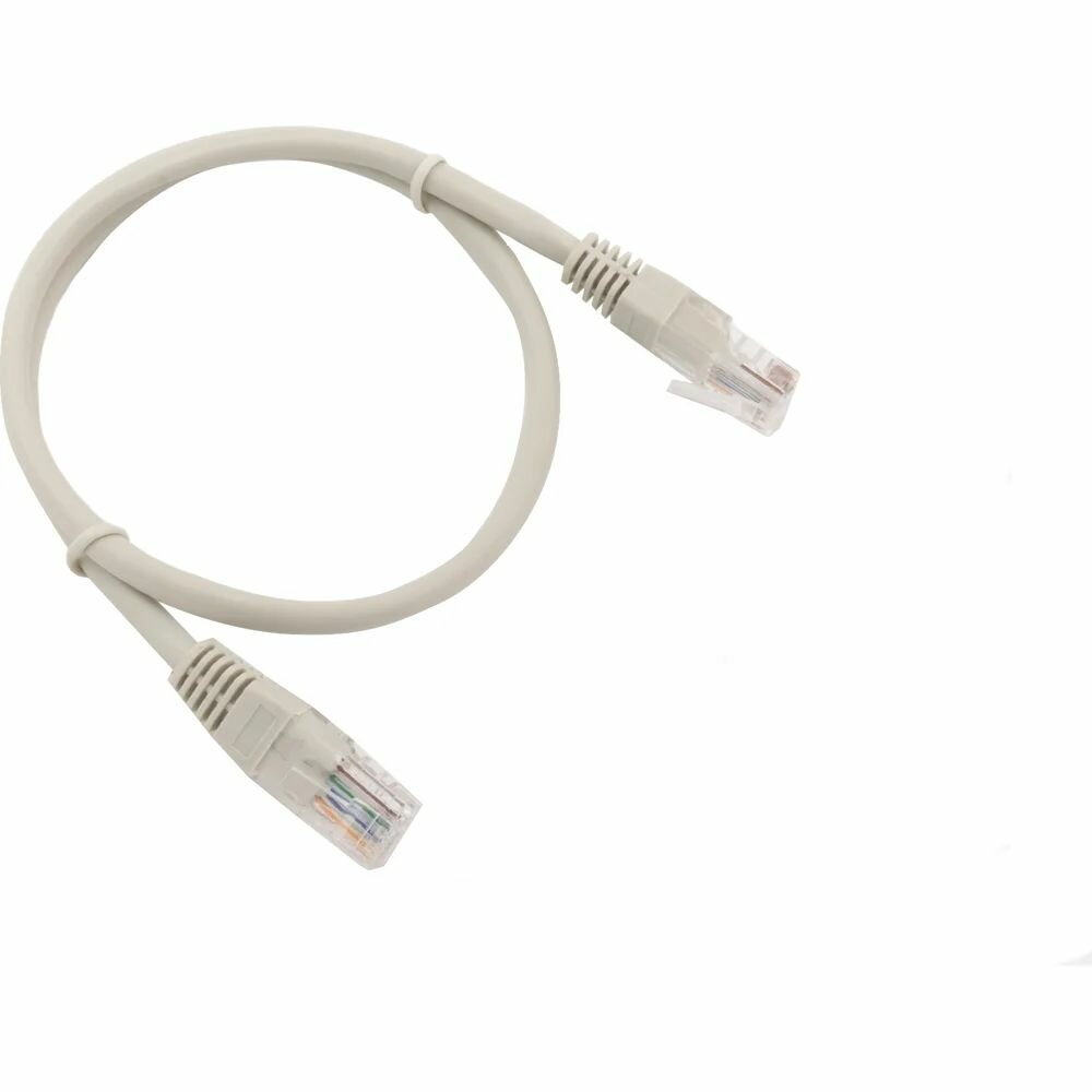 Кабель патч-корд A1 0.5 м, U/UTP, 5e, медь, серый A1-LCU5E-C-0.5M