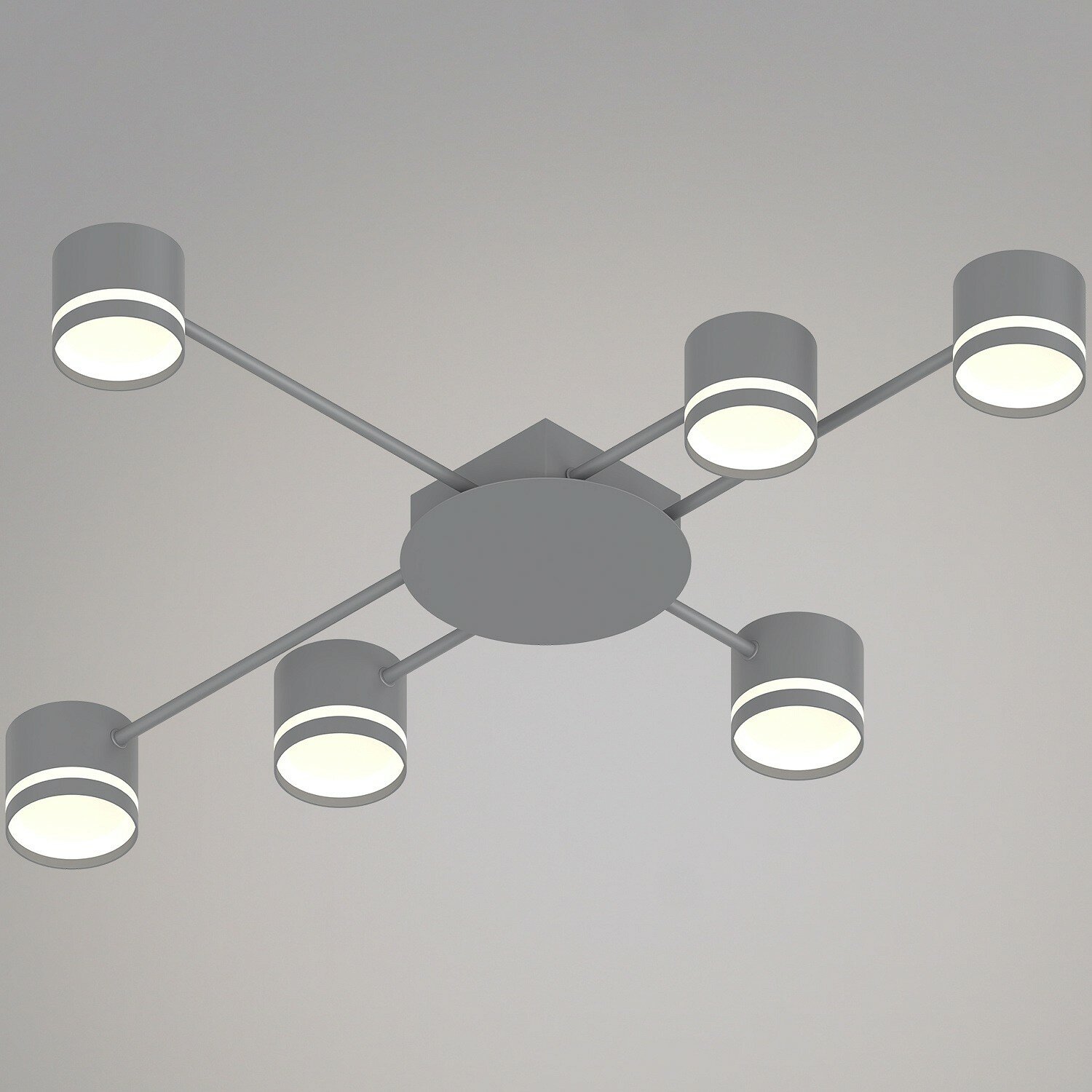 Потолочная люстра Reluce 56730 56730-0.3-06 GX53 GREY