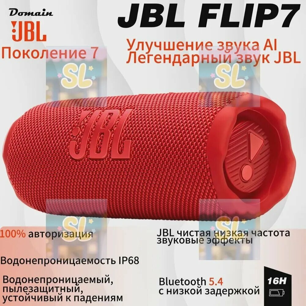 Беспроводная колонка с поддержкой Bluetooth 5.0 и Wi-Fi, 2 ВЧ-динамика, влагозащищенный корпус, черный