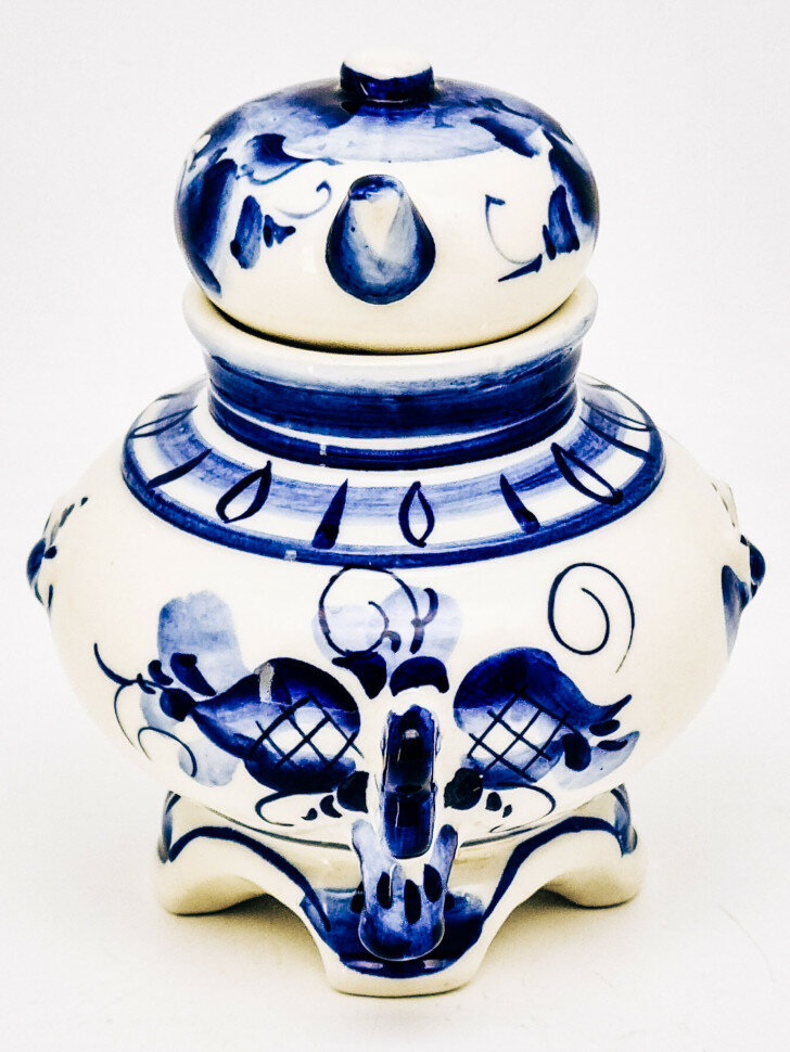 Чай в керамике "Веселый самовар" гж