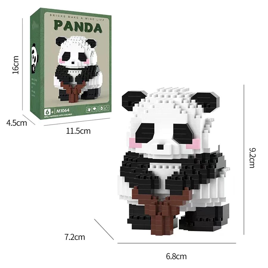 Микро-конструктор MINISO Kawaii Panda
