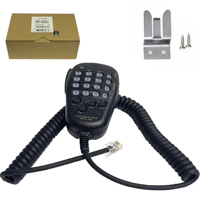 DTMF-микрофон MH-48A6J для рации Yaesu, с коробкой