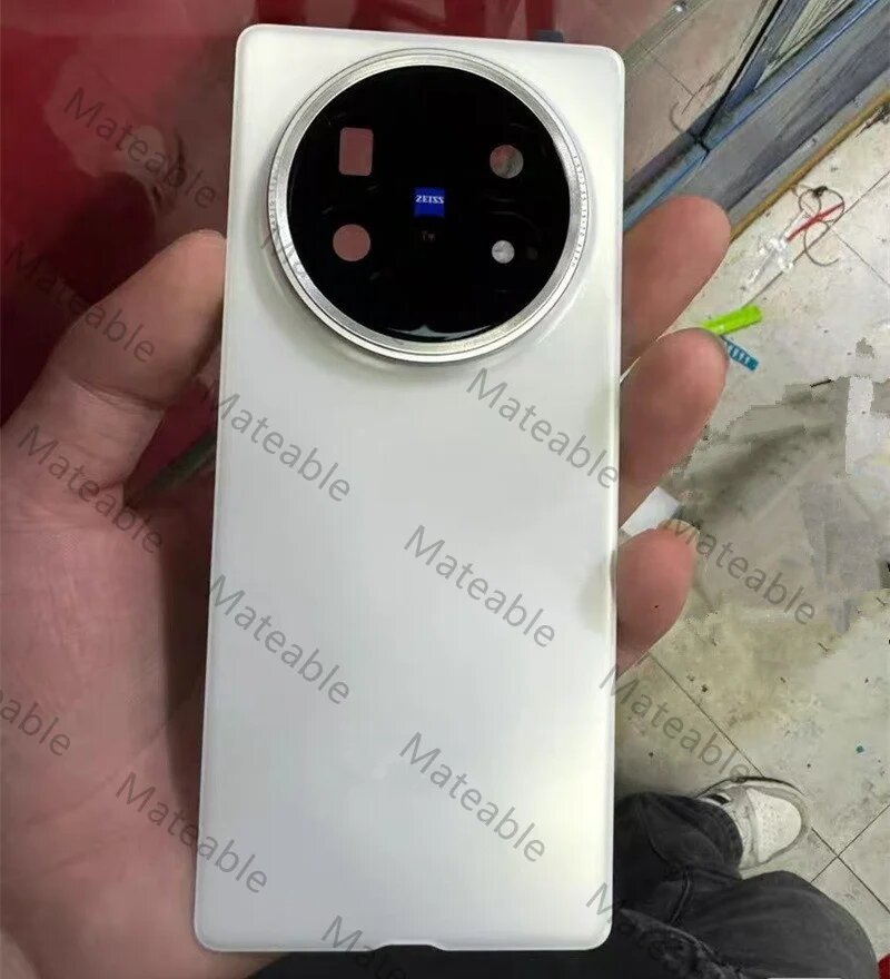 Задняя крышка для Vivo X Fold 5, Белый, V2436A