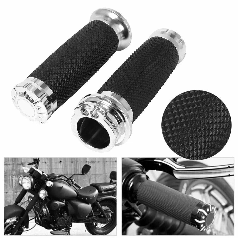 25 мм Мотоцикл Ручной Грипсы Для Harley Touring Sportster 883 1200