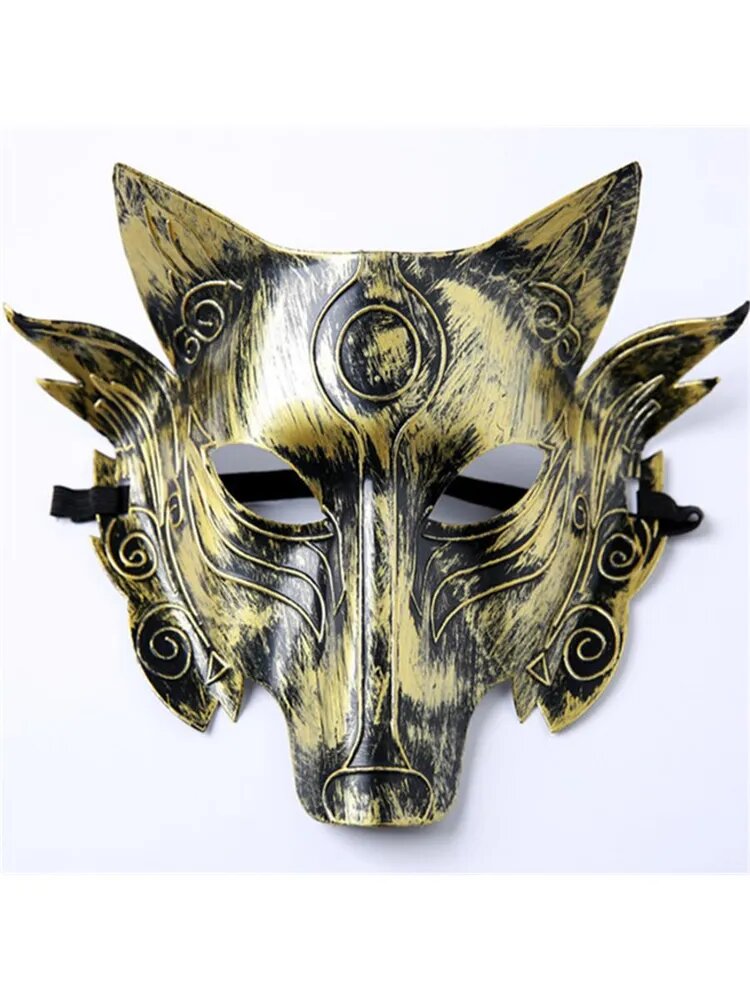 Волчья маска, волк убивает Хэллоуин, ужас, ужас, волк.