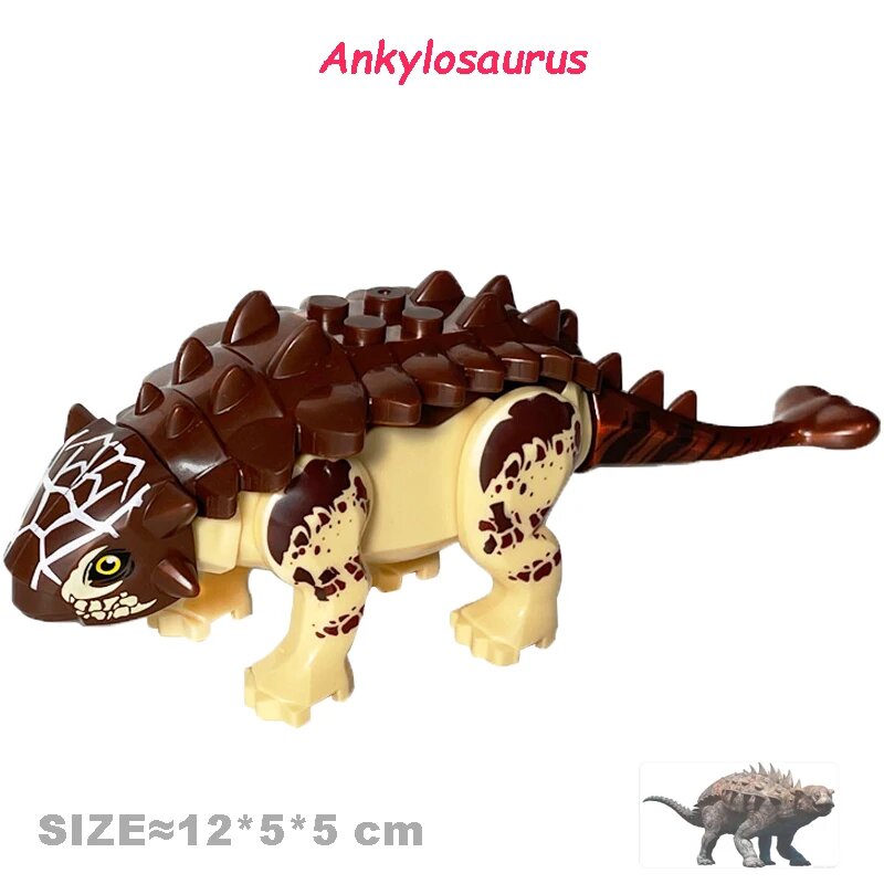 Конструктор Yiuiuly Динозавр Анкилозавр, Evil Ankylosaurus