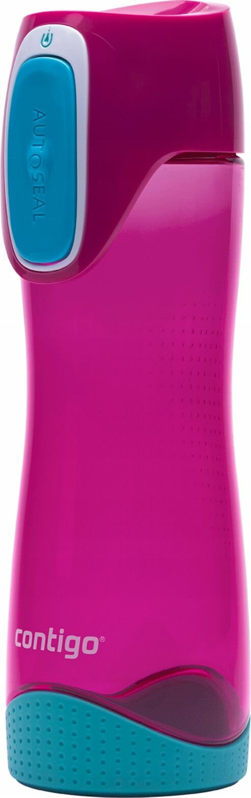 Бутылка для воды, спортивная Contigo Swish 500 мл, с системой Autoseal, розовый/синий