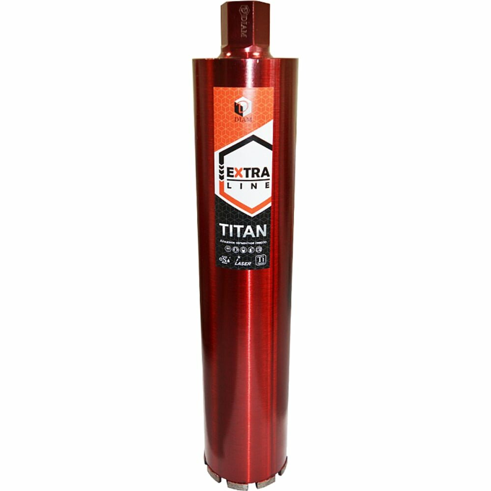 Алмазное сверло по железобетону Diam самс Extra Line Titan