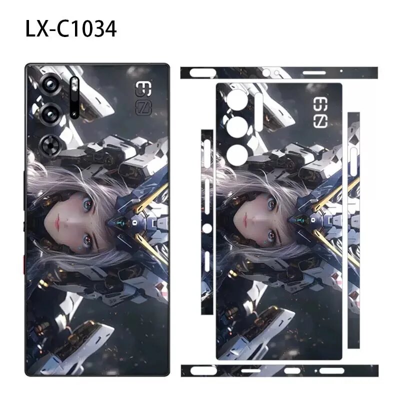 Обертка для кожи для ZTE Nubia Red Magic 10 9 8 8S Pro Plus Защитная redmagic10spro, as same picture
