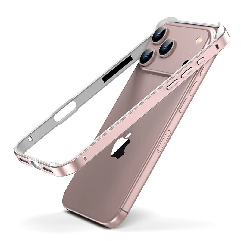 Розовый чехол iPhone 15 Pro, силиконовая подкладка