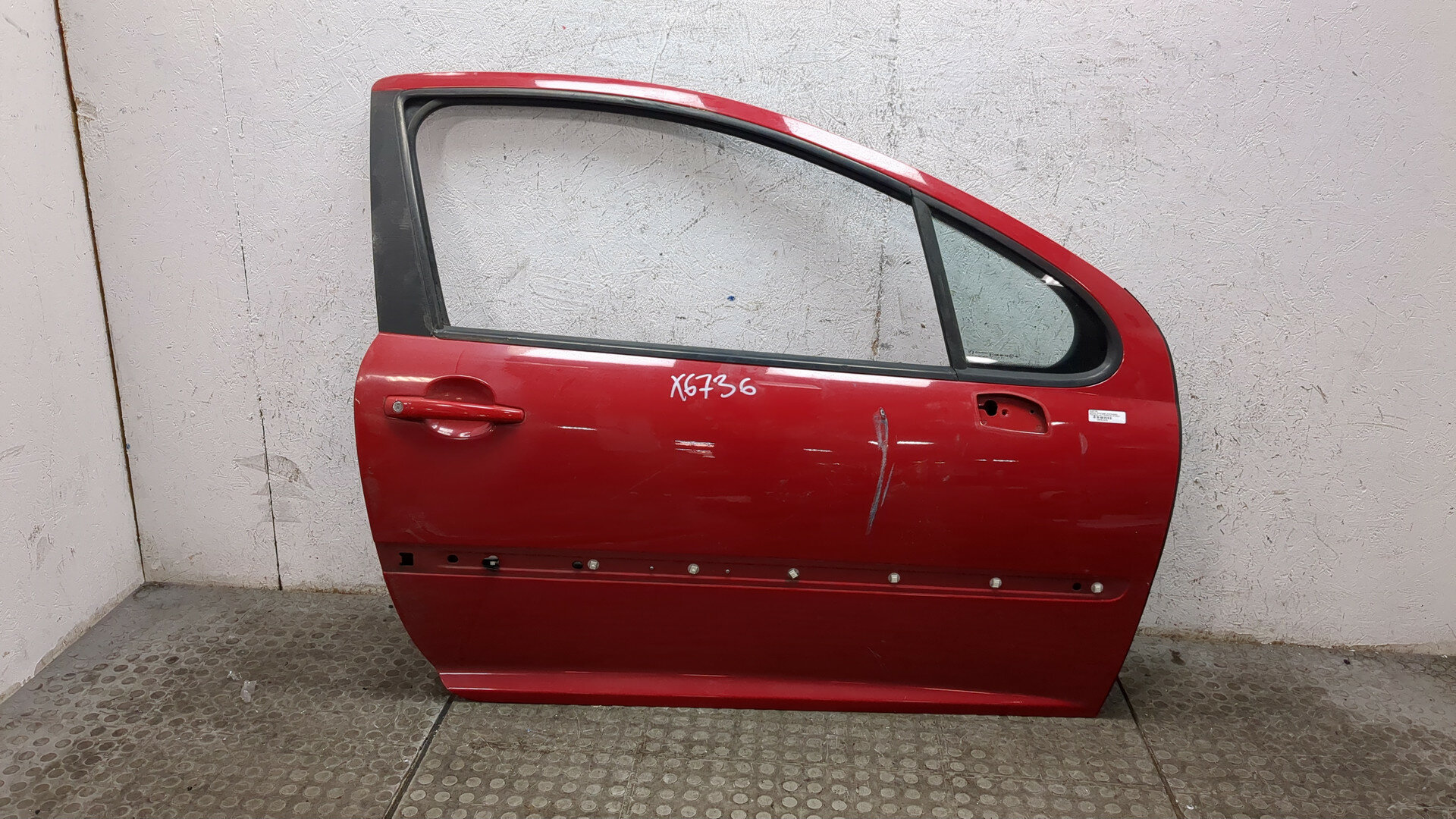 Дверь боковая (легковая) правая передняя Peugeot 207 Б/У