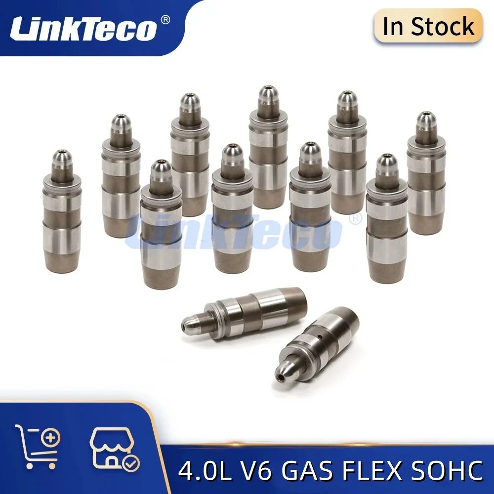 12 шт. гидравлические подъемники, подходят для 1997-2010 Ford Explorer Mustang Ranger Mercury Mountaineer Land Rover LR3 4,0 L V6 GAS FLEX SOHC