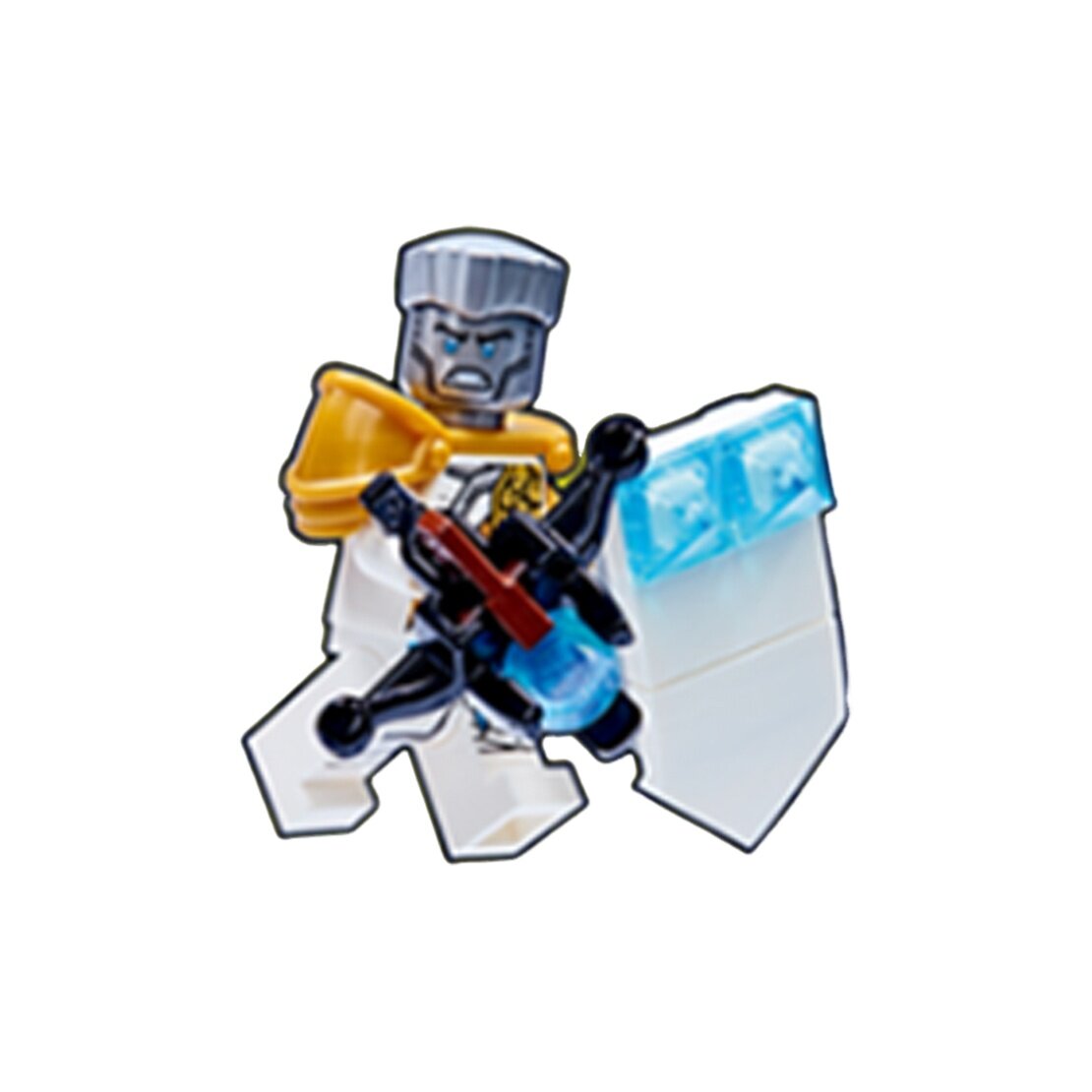 LEGO Phantom Ninja Collection Отлично Минифигурка С подарками Ninjago Эпизод 46 Журнал Иней Снипер Иней Щит — фото 1