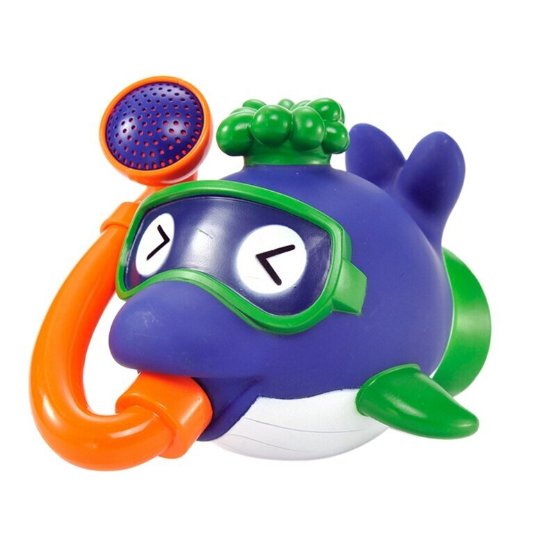 Детская ванна душ голова игрушка насос и багажник вывод для ванны или раковины полоскание ванной игрушки (Смотрите)