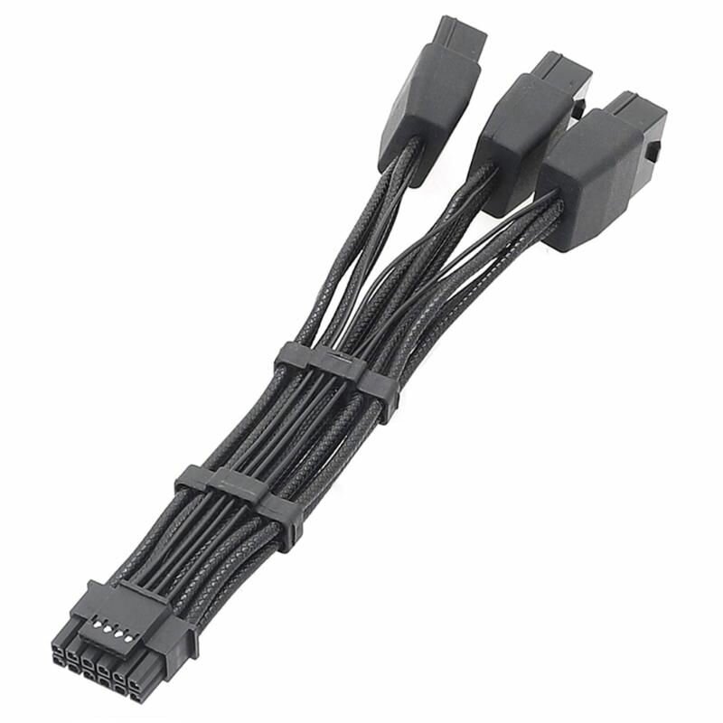 Адаптер питания 8pin на 16Pin (12+4) для RTX4090 RTX4080 3x8pin 4x8Pin, A - 3x8pin