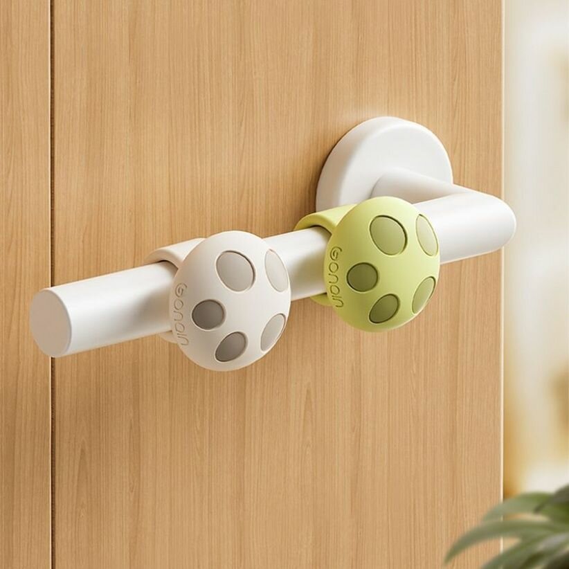 Эксклюзивные защитные бамперы из силикона для дверных ручек, предназначенные для предотвращения ударов межкомнатных и входных дверей