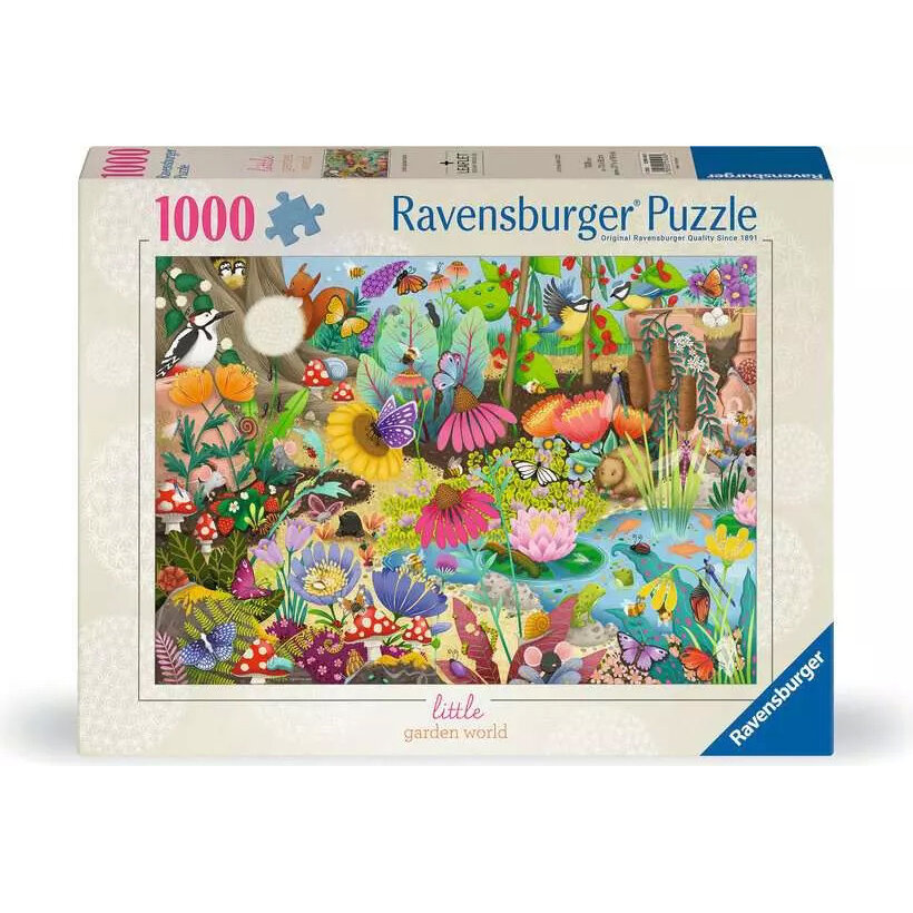 Пазл Ravensburger 1000 Маленький садовый мир, арт.01456, классический