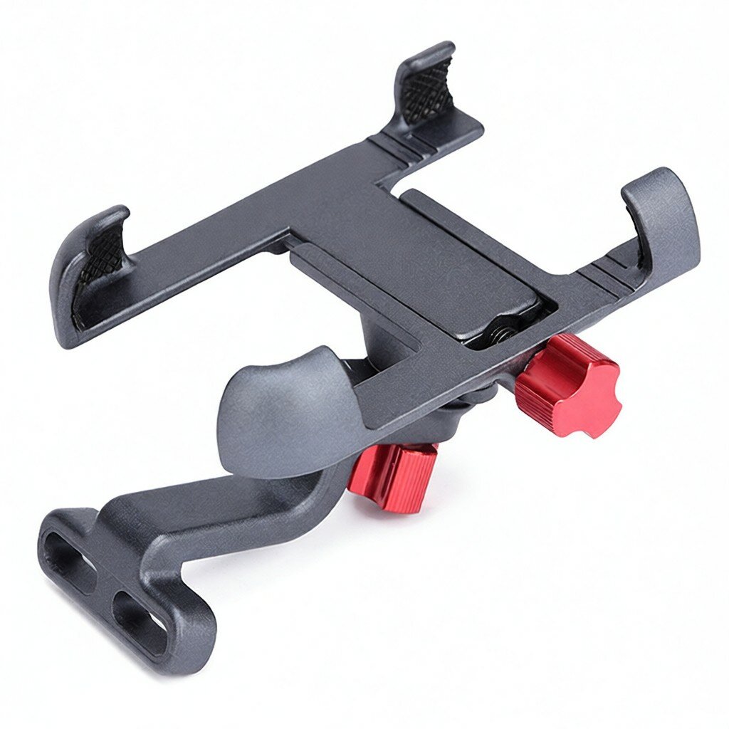 Крепление для телефона на рулевую колонку велосипеда из алюминиевого сплава с 360° вращением, держатель для телефона на рулевую колонку MTB и шоссейного велосипеда