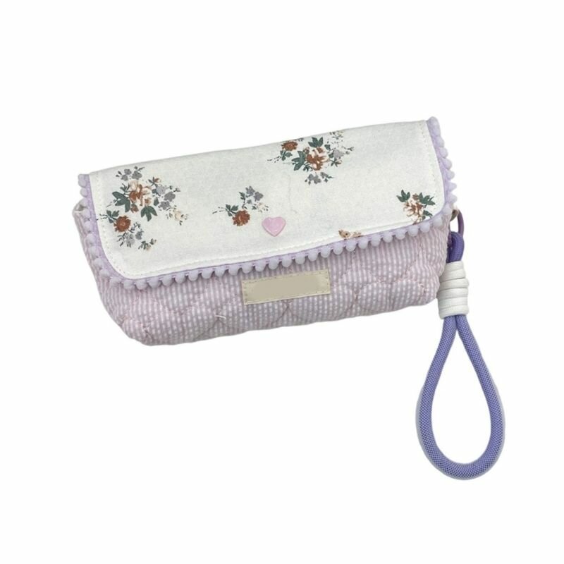 Цветочный пенал-маленькая цветочная оранжевая вермишель Love