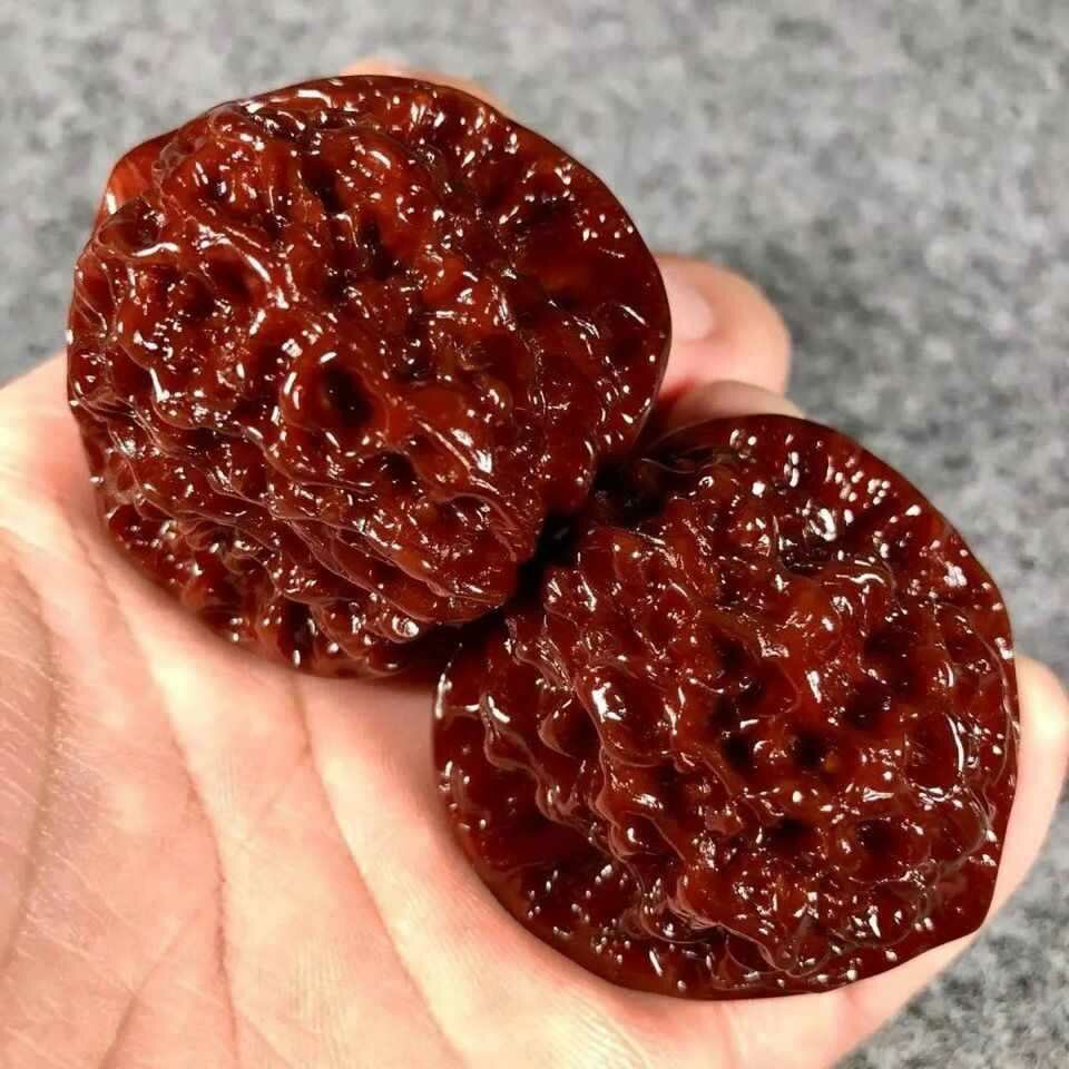 Официальная шляпа Wenwan из орехового дерева с глубоким патиной, имитирующим нефрит, с узором кирин, ленивая трехсторонняя, для студентов, персикового цвета, для детей, Мьянма, другое