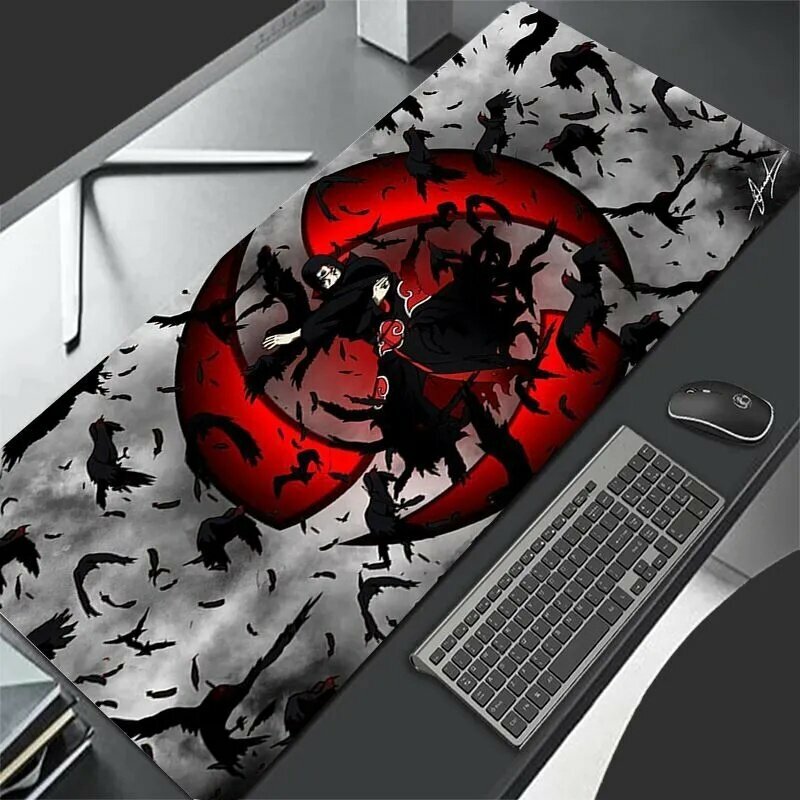 Naruto Коврик для мышки, XXL, голубой, бежевый