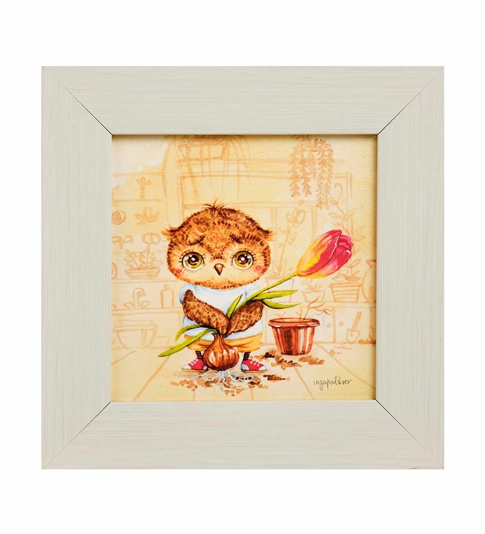 Жикле в багете Цветок от всего сердца 16х16 A2152340 Sunpreeze, Гобелен, полиэстер