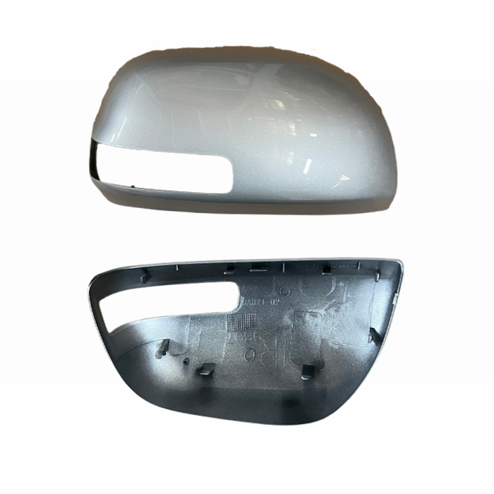 Корпус зеркала Toyota RAV4 2008-2012 правый борт с поворотником темно-серый серебристый металлик автозапчасть