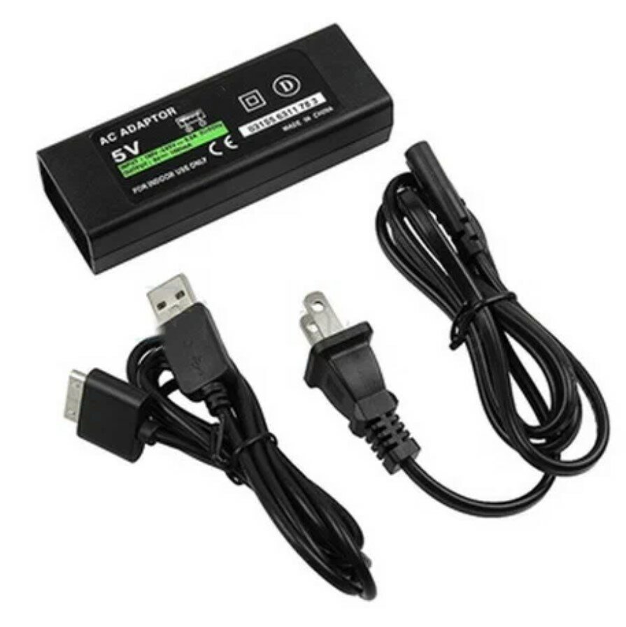 Зарядное устройство от сети Чехол. ру для портативной игровой приставки PSP GO 5v-1000mah