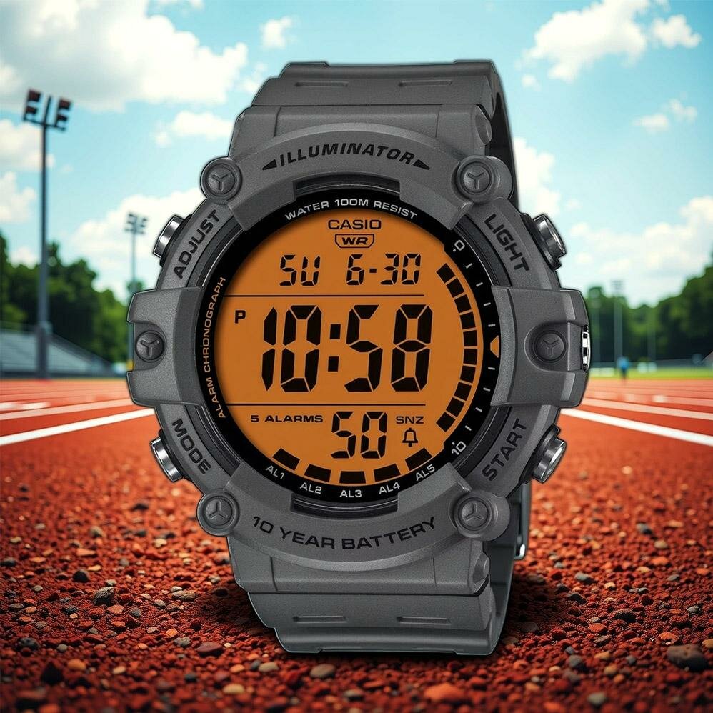 Наручные часы CASIO, серый — фото 1