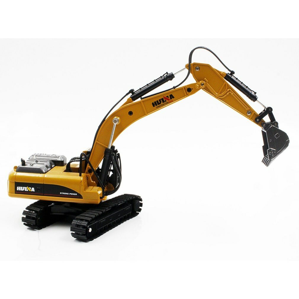 1710 1/50 сплав экскаватор грузовик автомобиль литого металла строительного транспортного средства RC модель игрушка RC грузовик (коричневый)