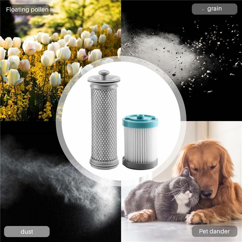 Самый продаваемый. Комплект предварительного и последующего фильтров для Tineco A10 Hero / Master, A11 Hero / Master Аккумуляторный вакуумный фильтр Hepa Запасные части