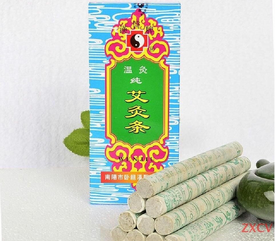 Полынные Моксы используемые в Моксотерапии или Цзю-терапии для прогревания биоактивных точек на теле человека, 10 шт