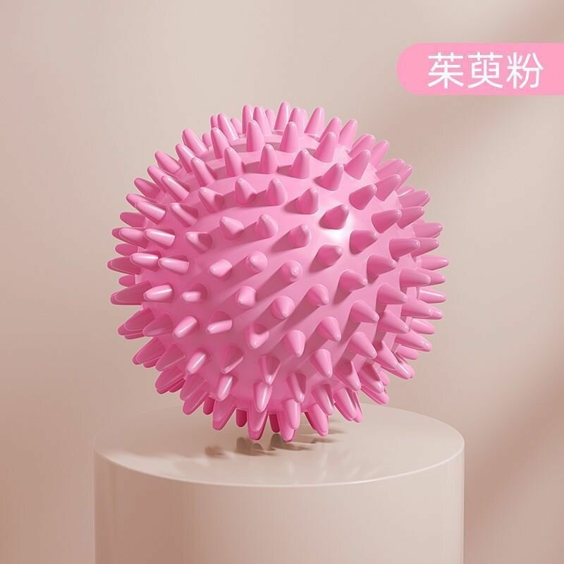 Фасциальный мяч для массажа ног, расслабляющий йога-фитнес мяч для растяжки талии, спины и шеи