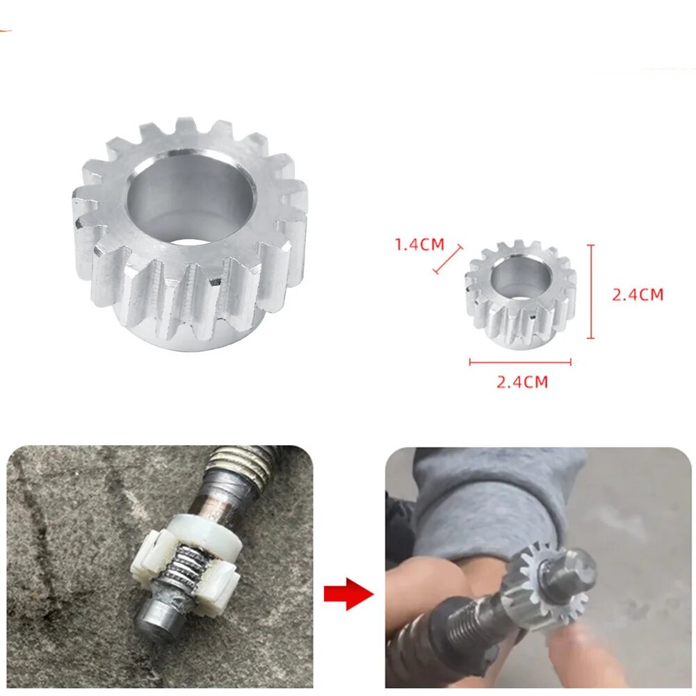 Для 2014-2020 для MERCEDES S Class W222, мотор-редуктор регулировки сиденья, 17 зубьев, запасные части для автомобилей из алюминиевого сплава