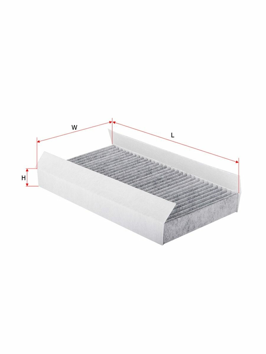 Фильтр салонный угольный Sakura CAC37980 для Land Rover Discovery, Range Rover / Ленд Ровер Дискавери, Ренж Ровер