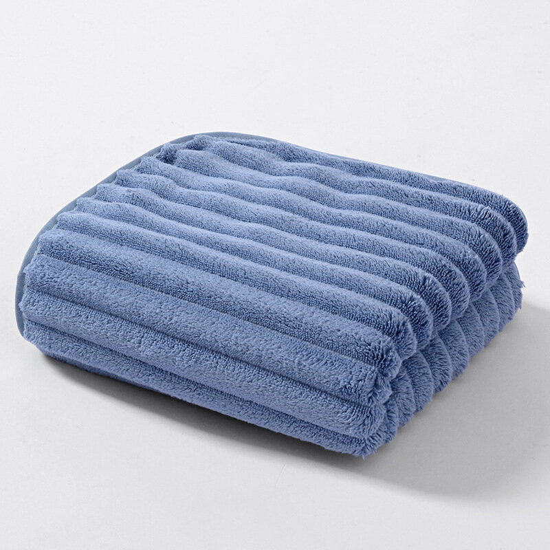 Коралловое бархатное полотенце конфеты бархатное полотенце Синий_Полотенце 35*75cm