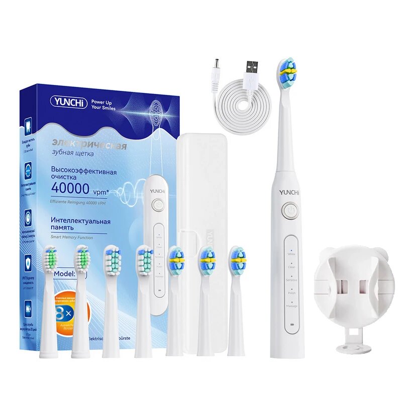 YUNCHi Y5 электрическая зубная щетка Sonic, WT Holder1