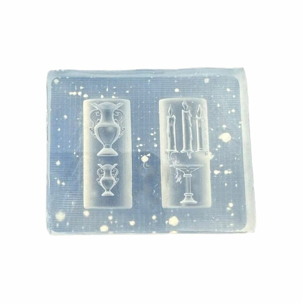 3D трехмерная ваза, ваза для свечей, форма вырезания нейл-арта-C177