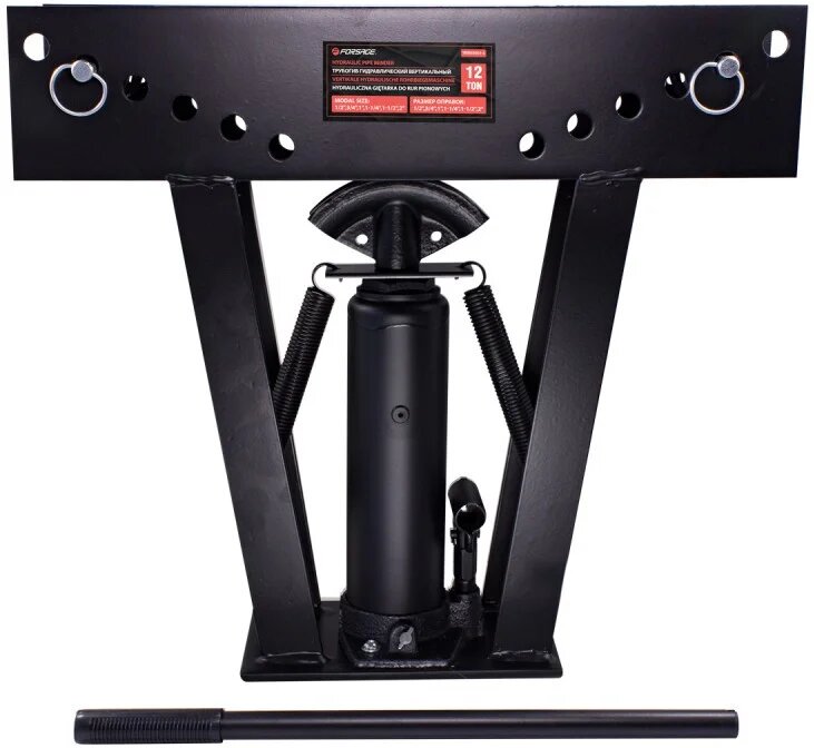 Трубогиб гидравлический FORSAGE "12Т" F-TRM03003-3, максимальный угол гиба 90°, 1 шт.