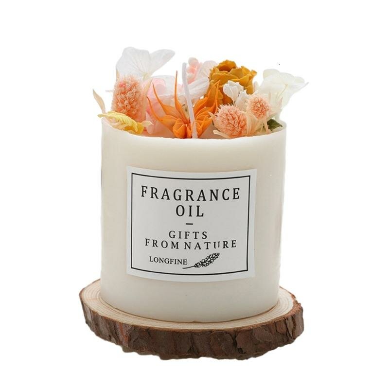 Ароматическая свеча с вечным цветком, B - 7