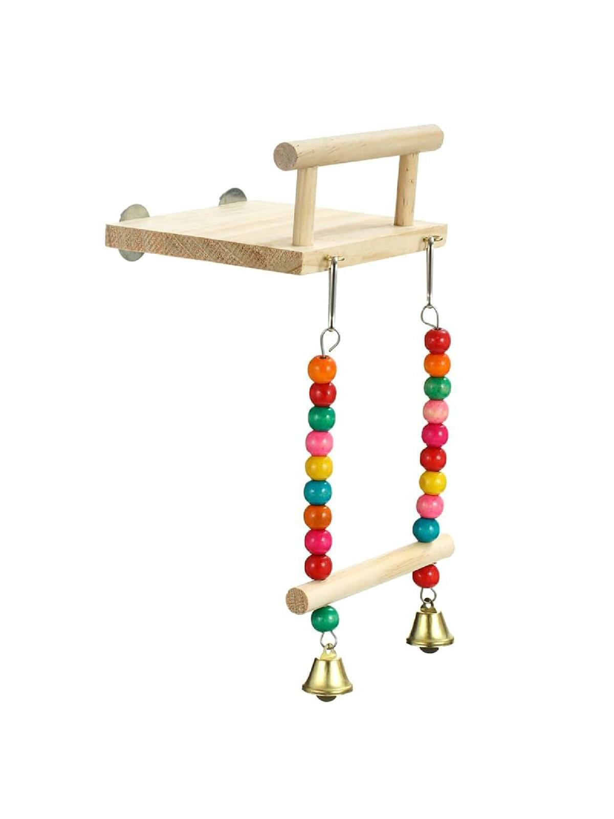 Птичий гамак Шлифовальные Когтеточки Качели Подставка для попугаев Conure Budgies Игрушка