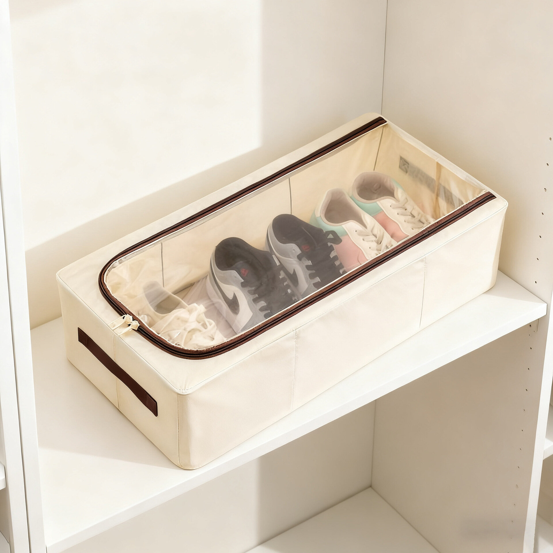 Домашняя складная обувная полка, многофункциональная, без установки, коробка для хранения обуви, утолщенная, пылезащитная, прозрачный органайзер для обуви