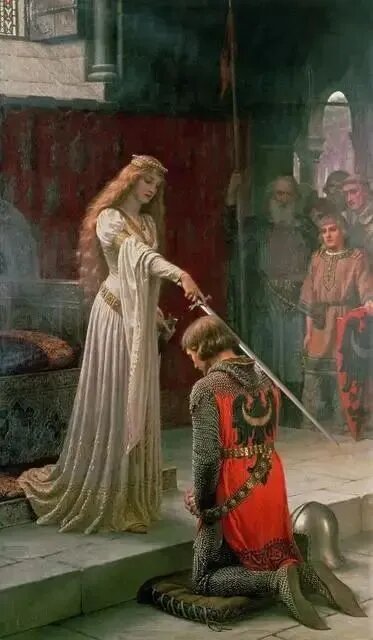 Алмазная Мозаика "средневековые Рыцари" 40x50 См Алмазная Вышивка / Картина Стразами Подарков / Украшения