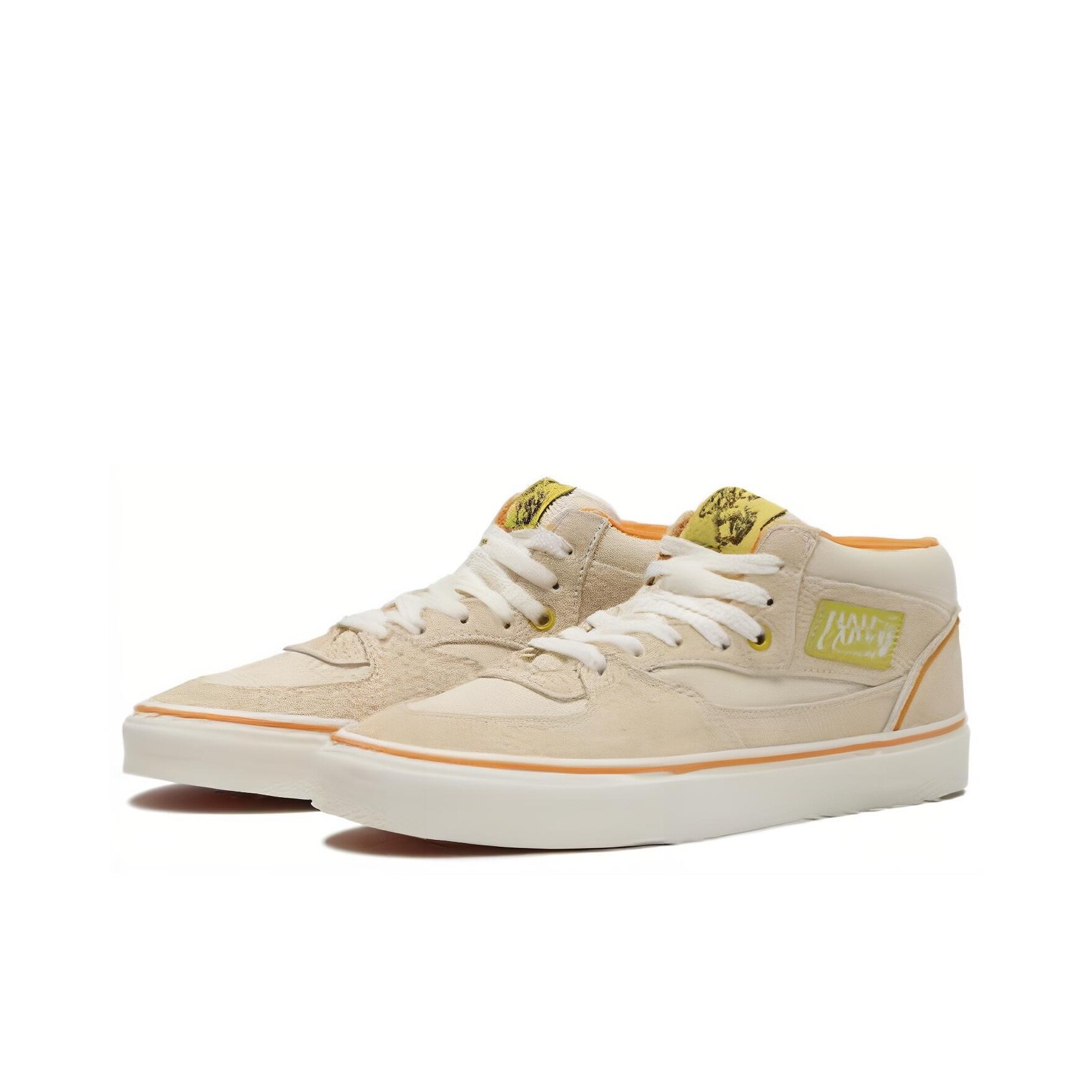 Кроссовки VANS Half Cab, размер EU 43 стопа (28CM), бежевый — фото 1