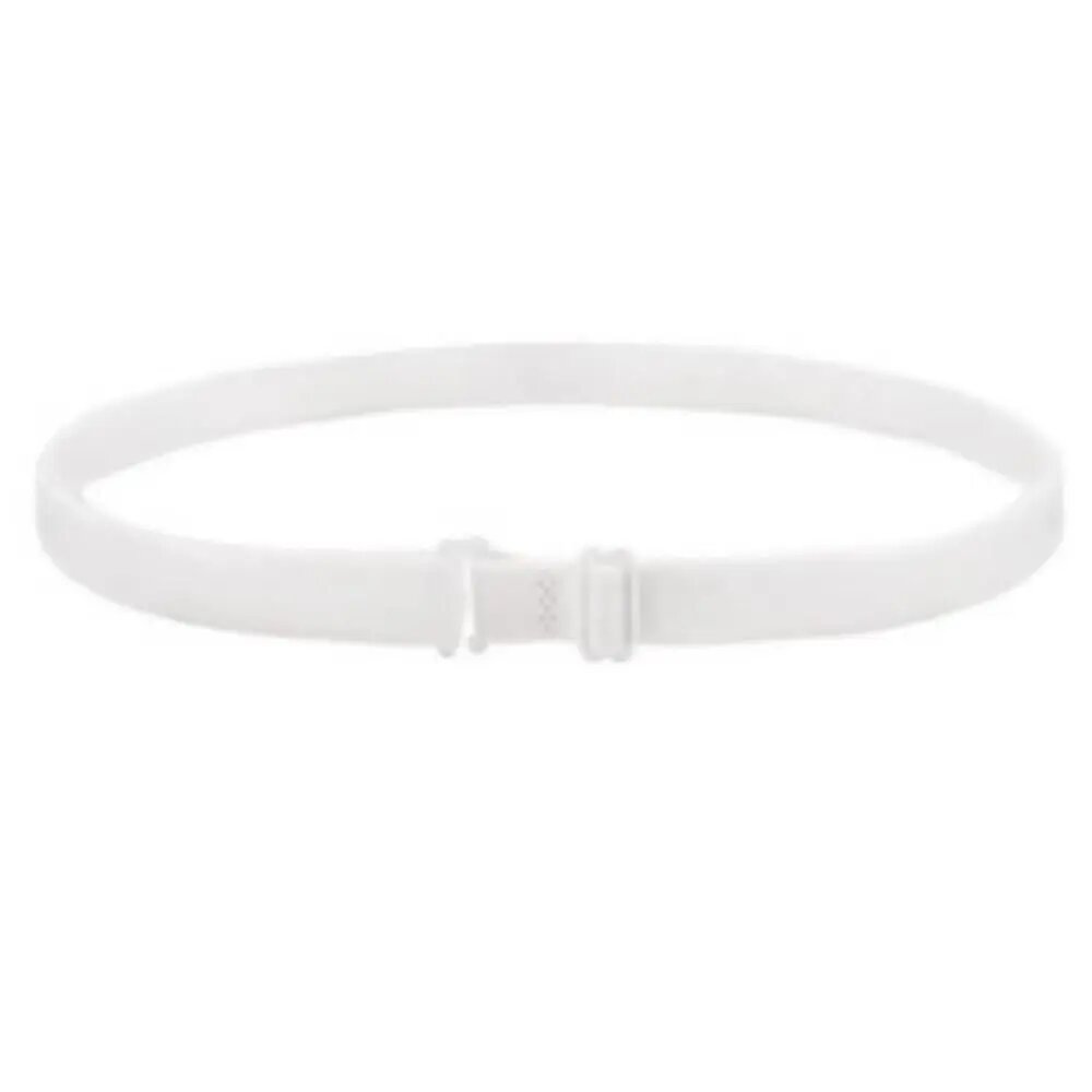 Регулируемая лента для укорачивания одежды белая 1 шт White-Style 3