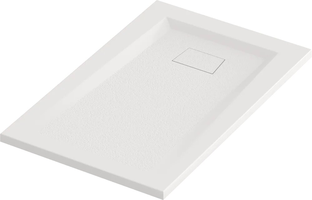 Поддон для душа Good Door Атриум 110x80 см, прямоугольный, низкий, с антискользящим покрытием, российский